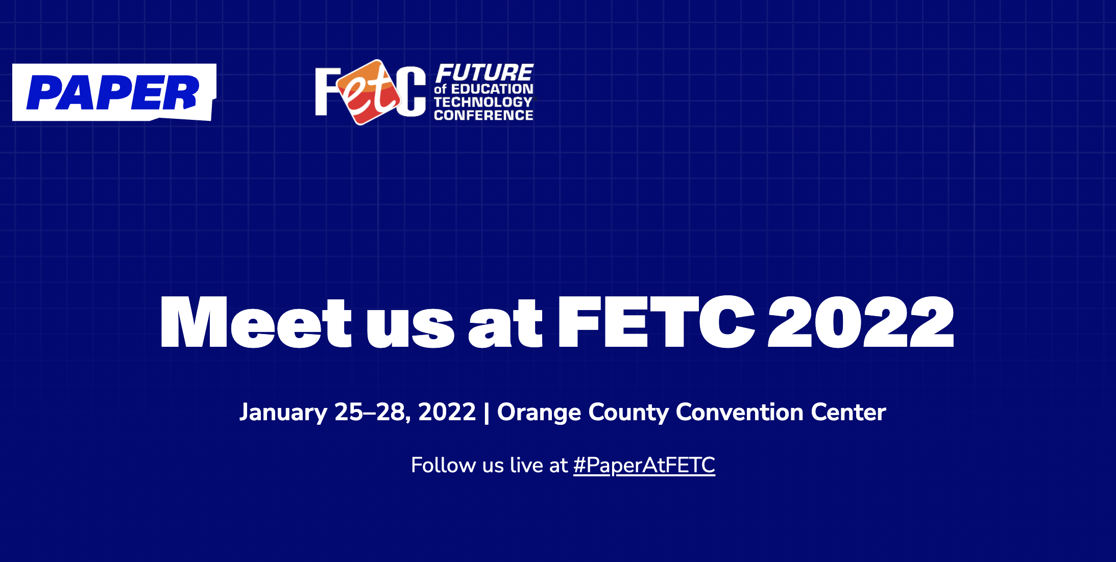 Paper | FETC 2022: Future of Education Technology Conference